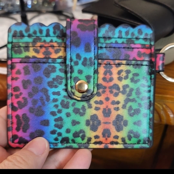 Bags | Lisa Frank Look Alike Card Wallet | Poshmark